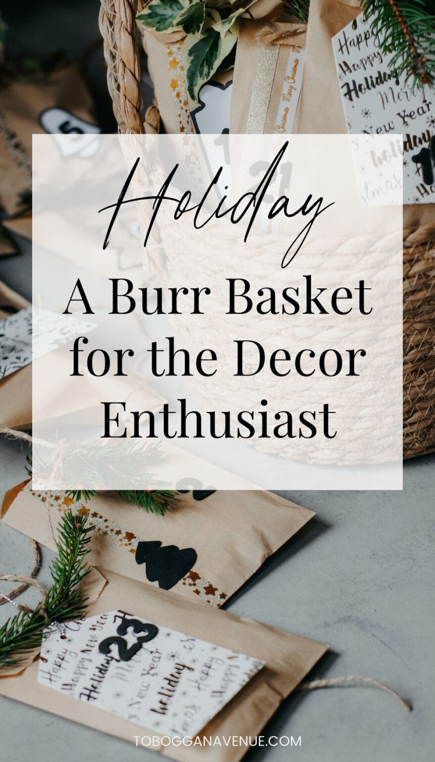 A Burr Basket Gift for the Design Enthusiast - tobogganavenue.com